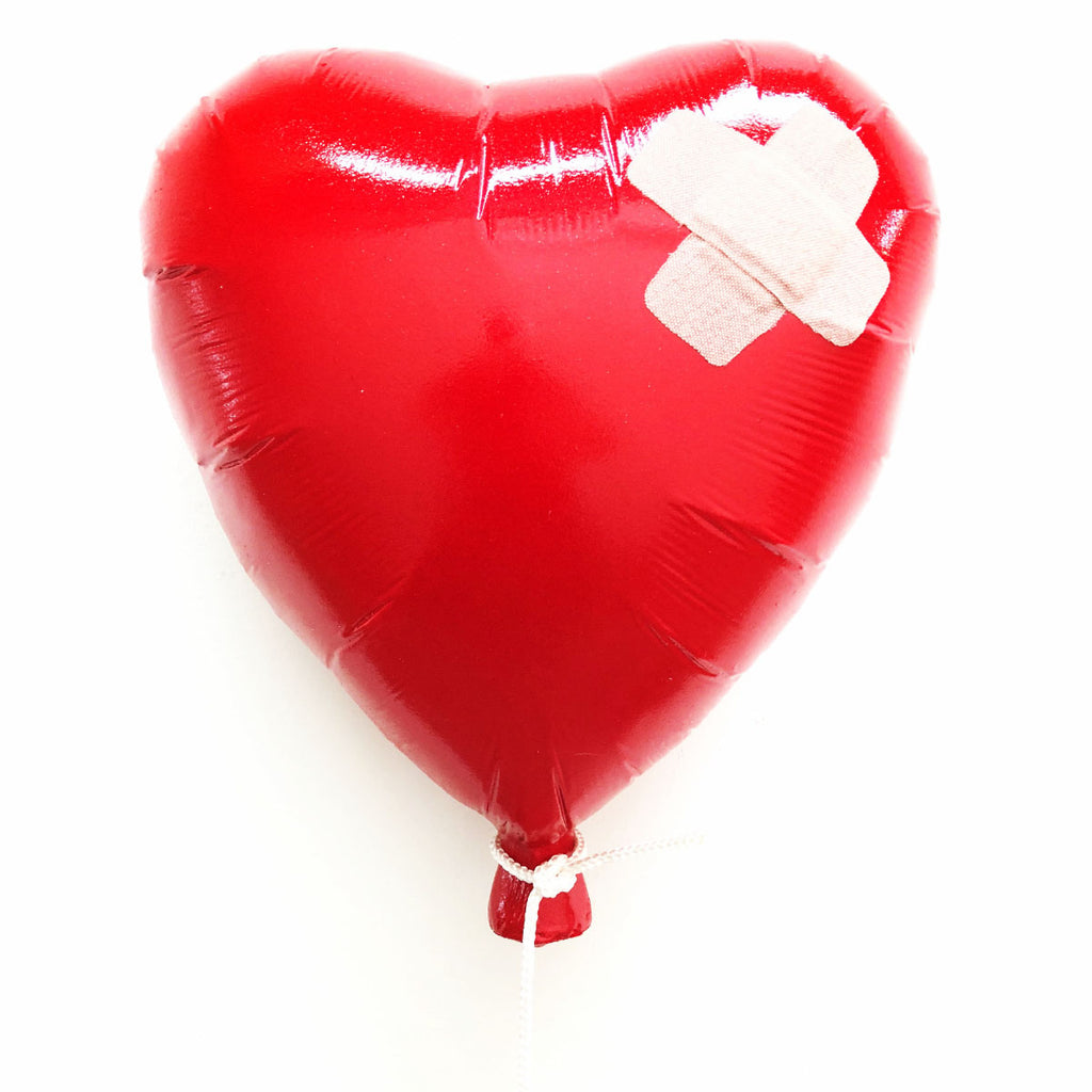 Band Aid Balloon - Gloss Glitter - Sculpture